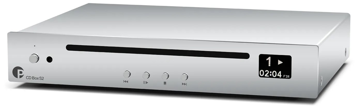 CD player Pro-Ject - CD Box S2, srebrnast | Ozone.hr