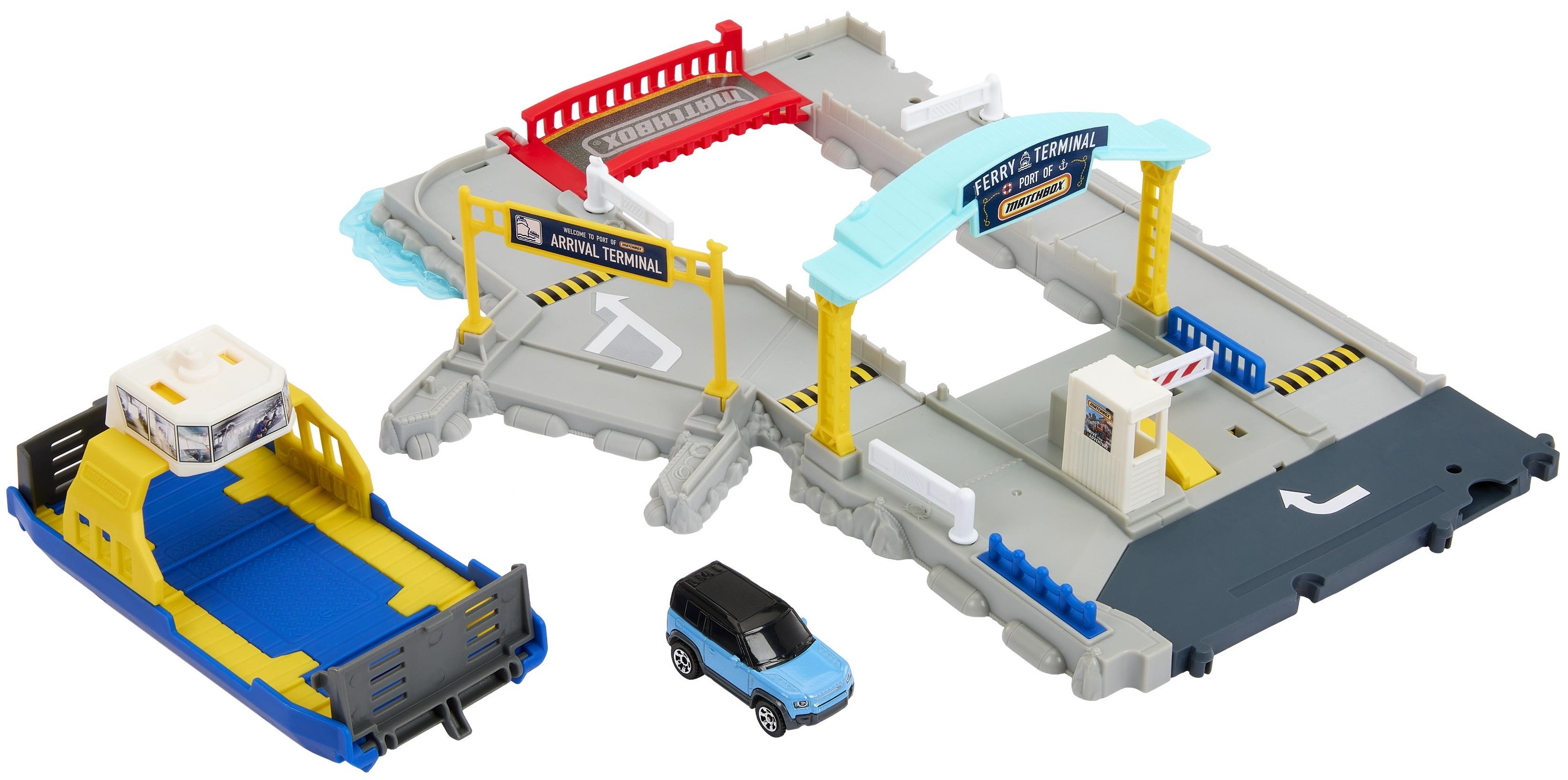 Set za igru Matchbox Action Drivers - Trajekt s kolicima | Ozone.hr