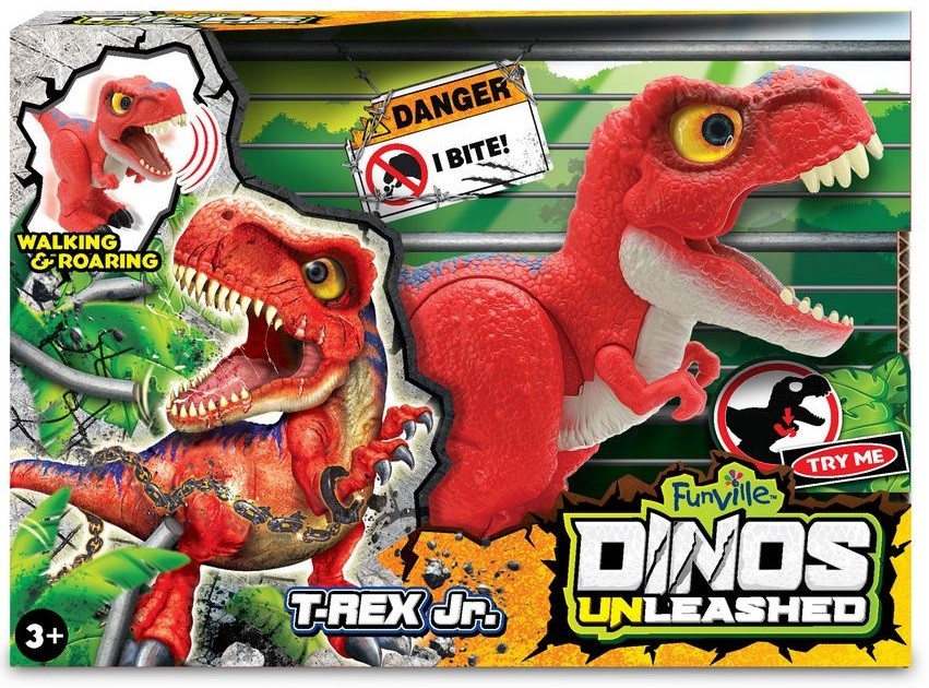 Interaktivna igračka Funville Dinos Unleashed - Dinosaur koji hoda, T ...