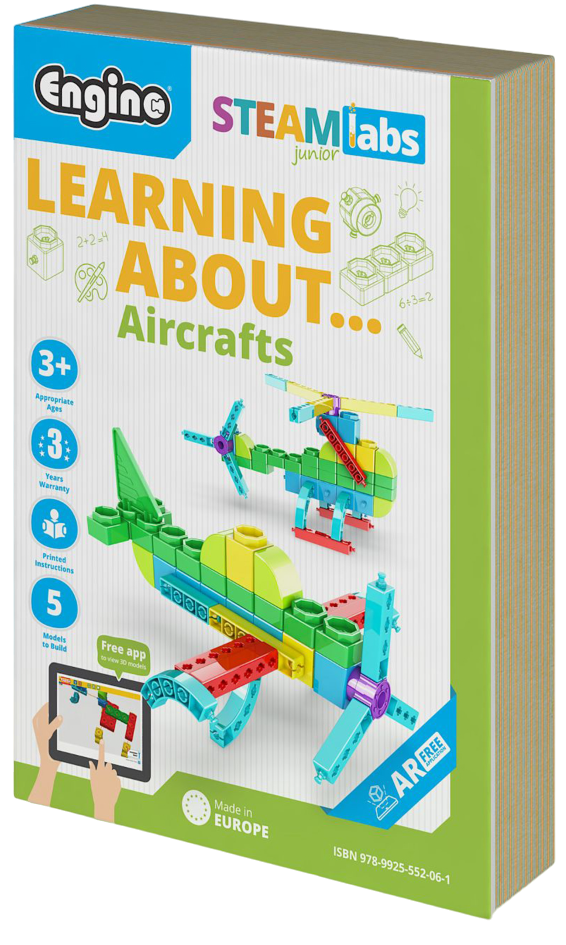 Konstruktor Engino Steamlabs Junior - Naučite o avionima | Ozone.hr