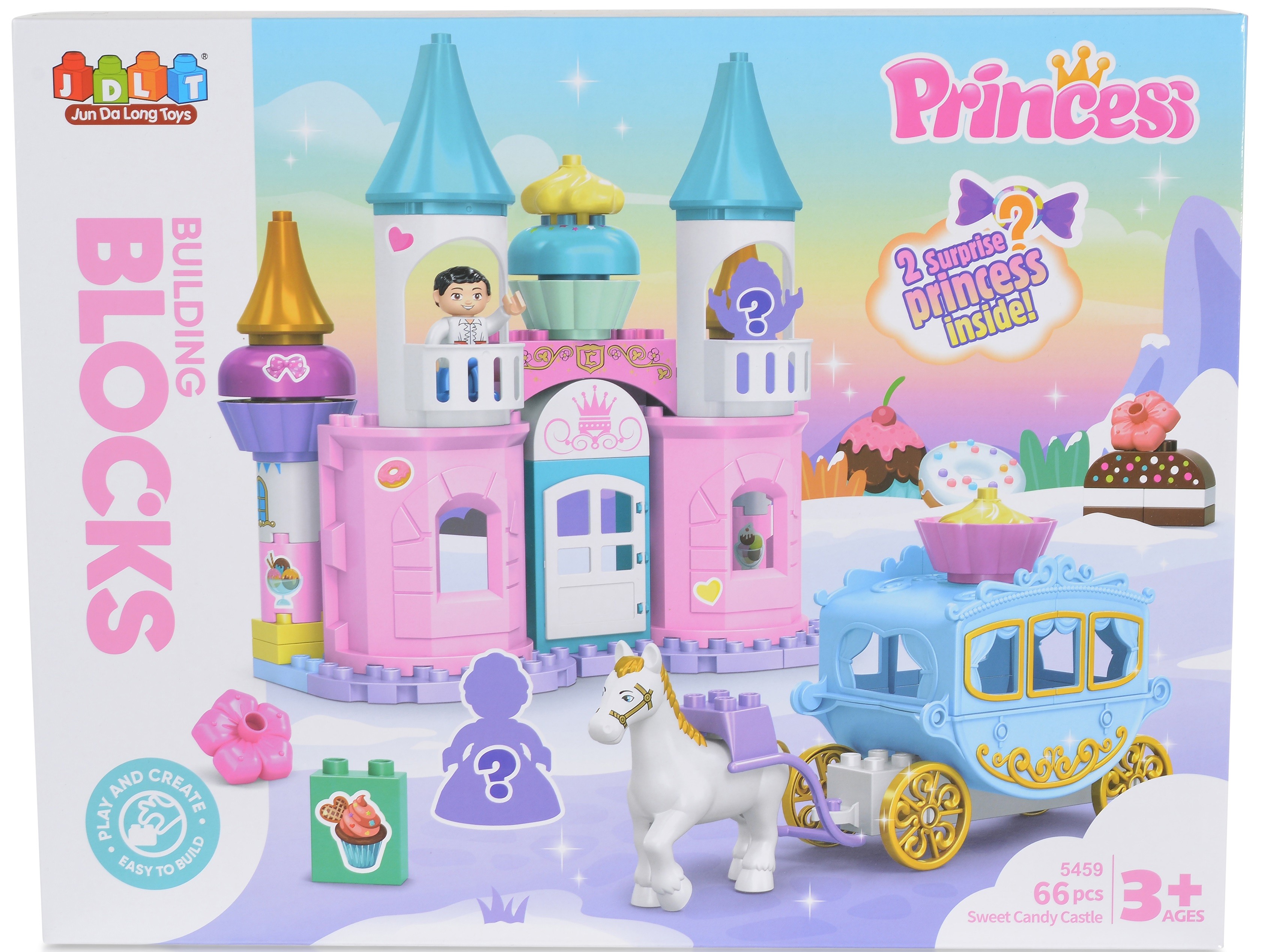 Konstruktor JDLT - Princess, 66 dijelova | Ozone.hr