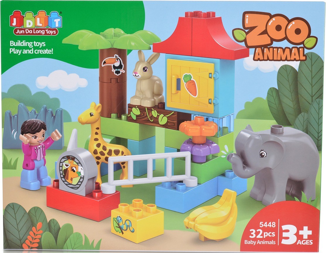 Konstruktor JDLT - Zoo, 32 dijela | Ozone.hr