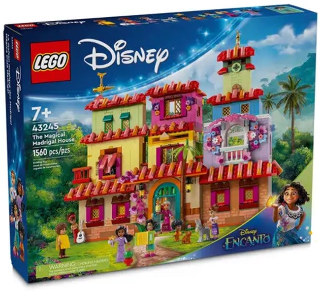 Konstrukcijski set LEGO Disney - Magična kuća obitelji Madrigal (43245 ...