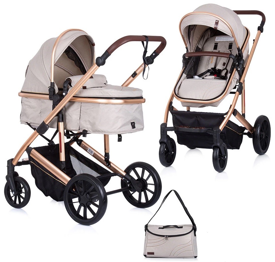 Kombinirana dječja kolica Chipolino - Enigma, humus | Ozone.hr