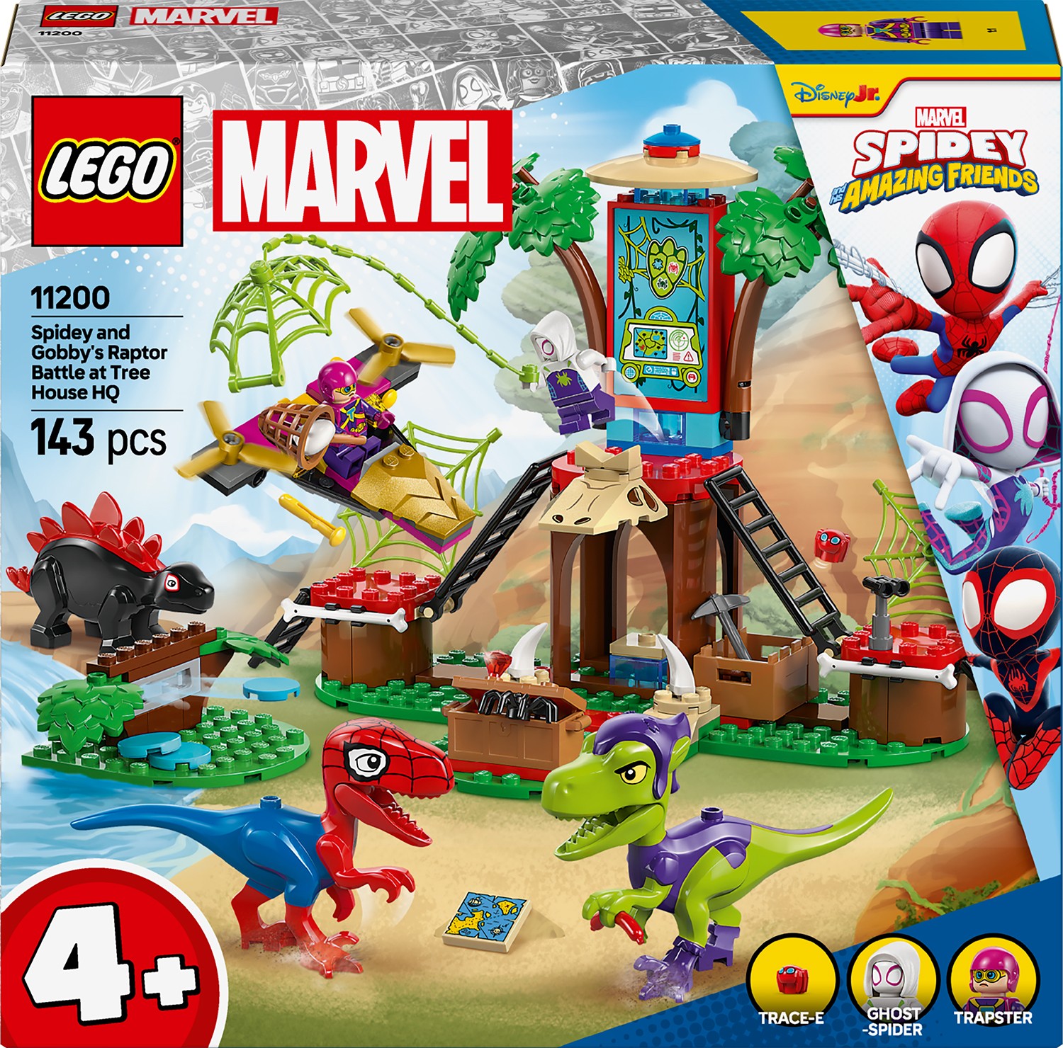 Konstrukcijski set LEGO Marvel - Spidey Amazing Friends, Bitka s ...