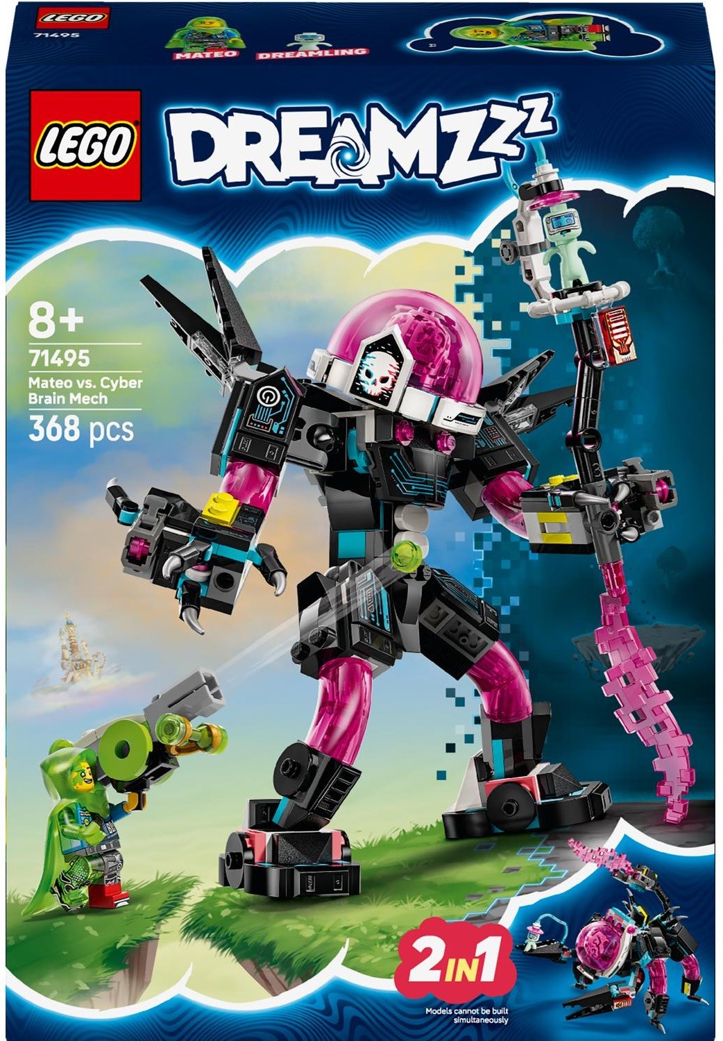 Konstruktor LEGO DreamZzz 2 u 1 - Matteo protiv robota Cyberbrain ...