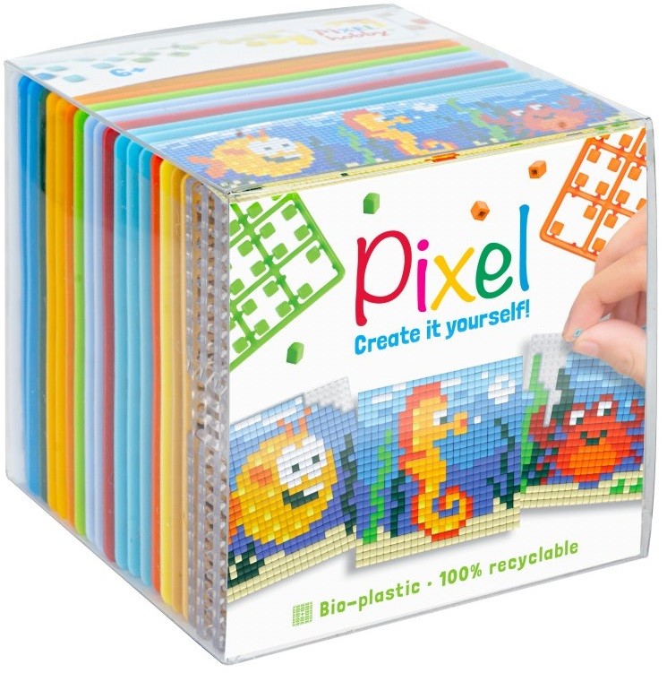 Kreativni set piksela Pixelhobby Classic - Kocka, Morske životinje ...