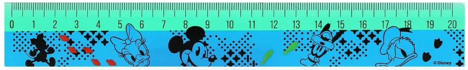 Ravnalo Cool Pack Disney - Mickey Mouse, 20 cm, asortiman | Ozone.hr