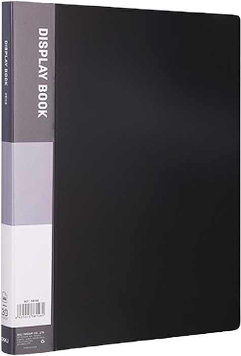 Mapa s 30 džepova Deli Classic - E38146, A4, crna | Ozone.hr