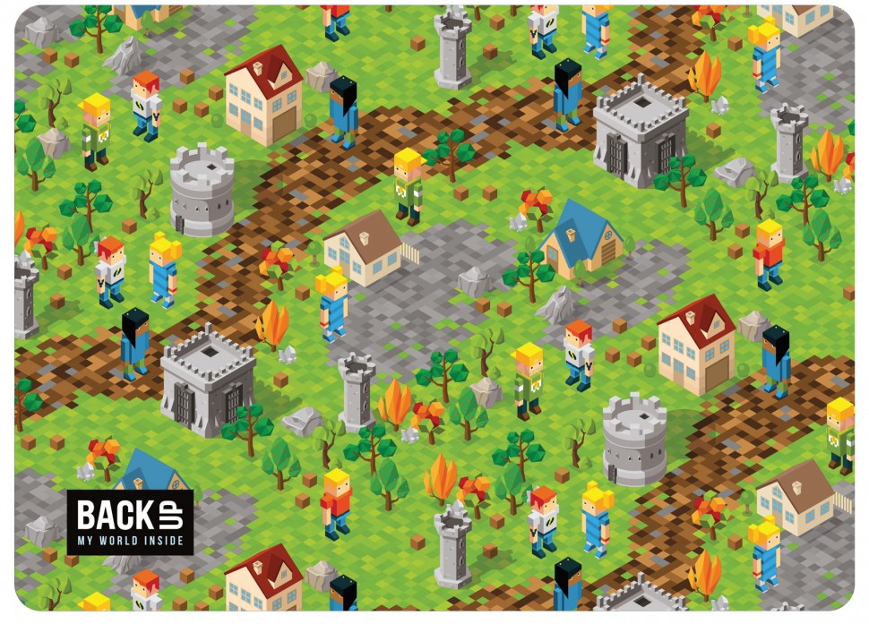 Podloga za radni stol BackUp Game Level - Laminirana | Ozone.hr