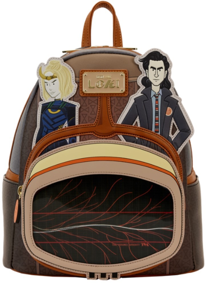 Ruksak Loungefly Marvel: Loki - TVA Lenticular Multiverse | Ozone.hr