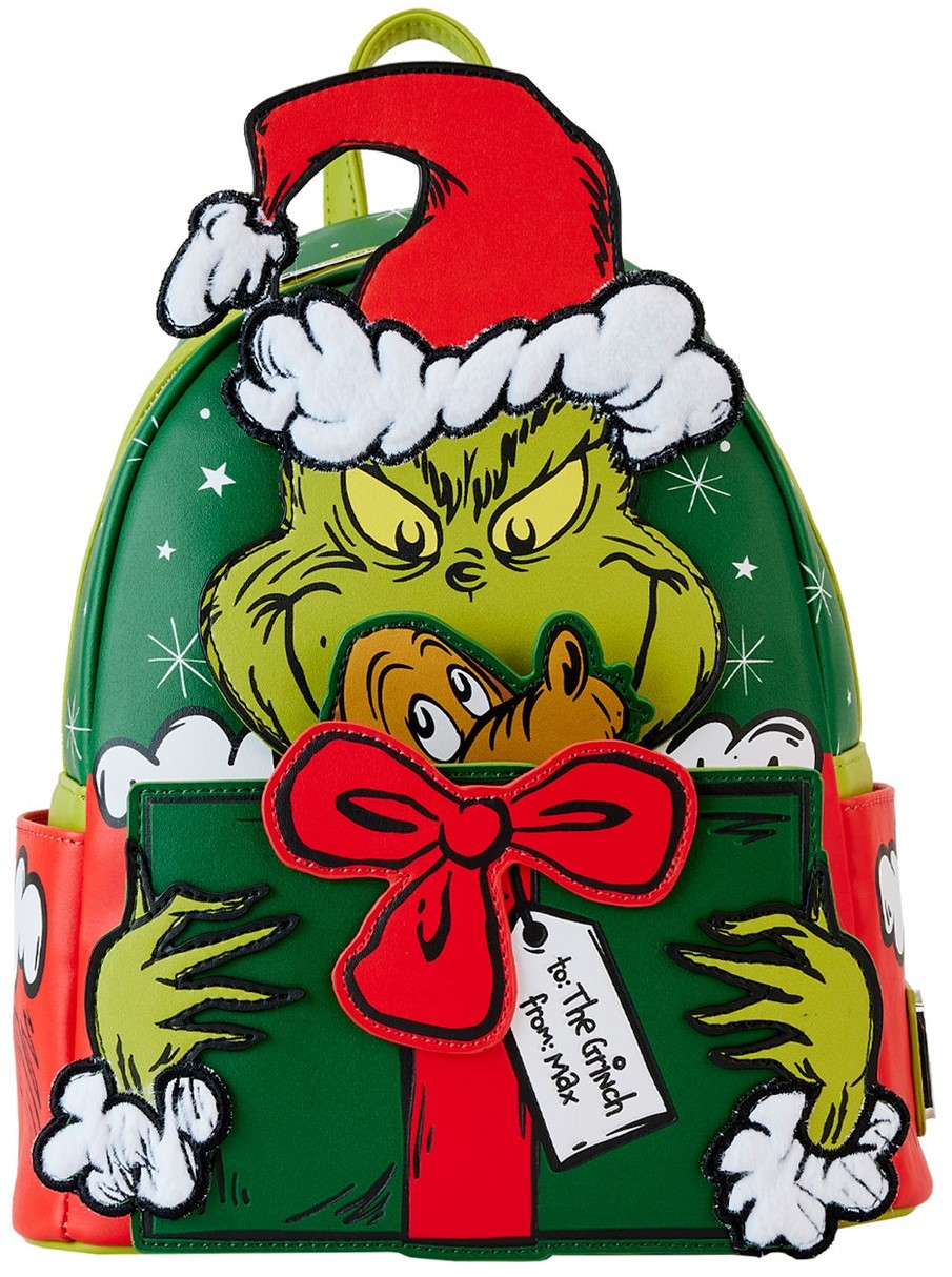 Ruksak Loungefly Dr Seuss: Grinch - Santa Cosplay | Ozone.hr