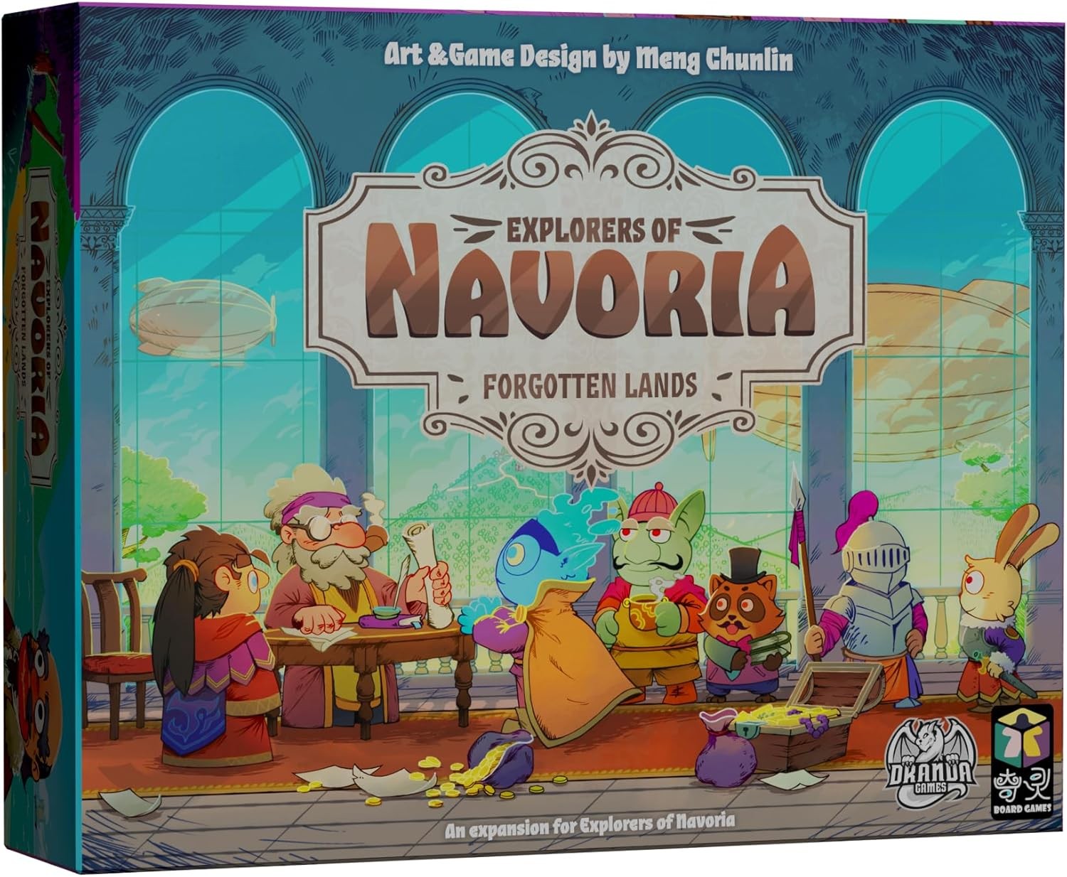 Proširenje za društvenu igru Explorers Of Navoria: Forgotten Lands ...