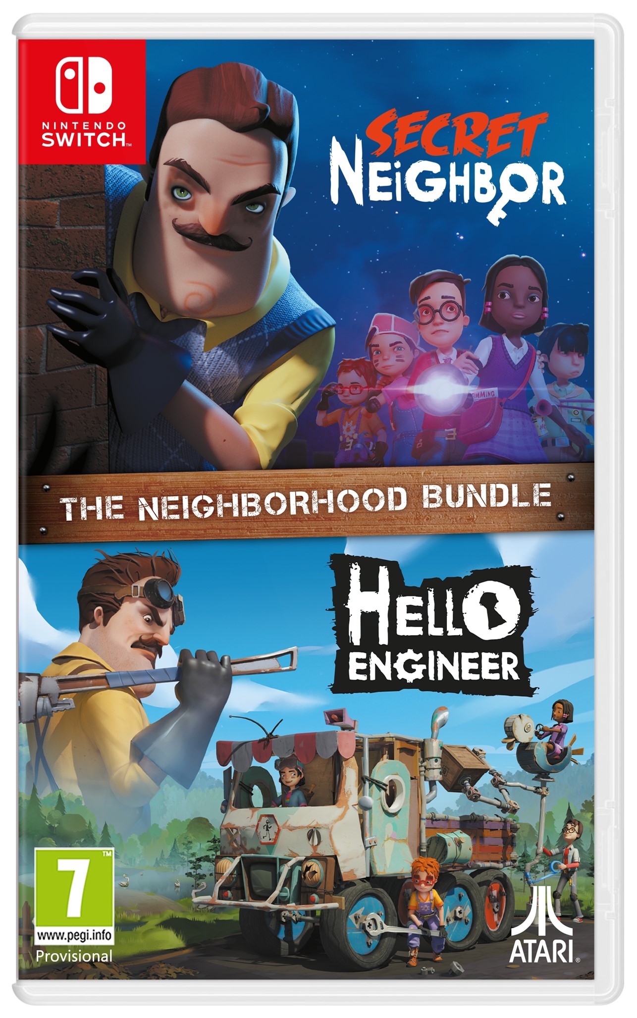 Secret Neighbor + Hello Engineer - The Neighborhood Bundle (Nintendo Switch) | Ozone.hr