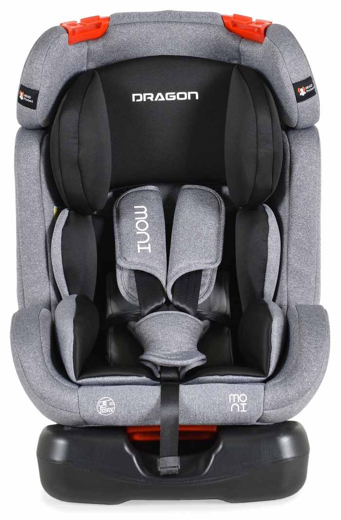 Autosjedalica Moni - Dragon, 0-36 kg, crna | Ozone.hr