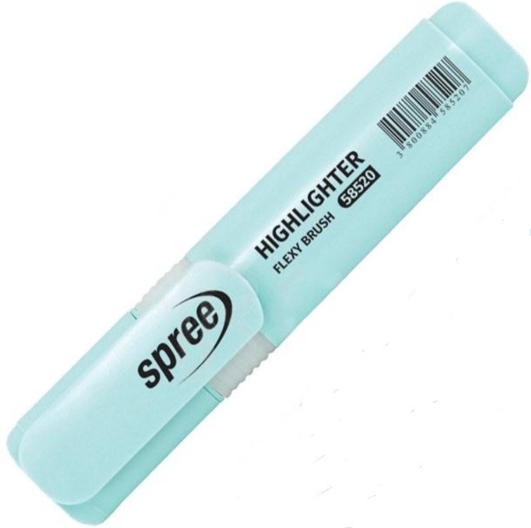 Tekstmarker Spree Flexy Brush - Pastel, plava | Ozone.hr