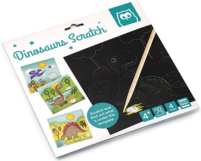 Kreativni set Eurekakids – Scratchbook, Dinosaurusi | Ozone.hr