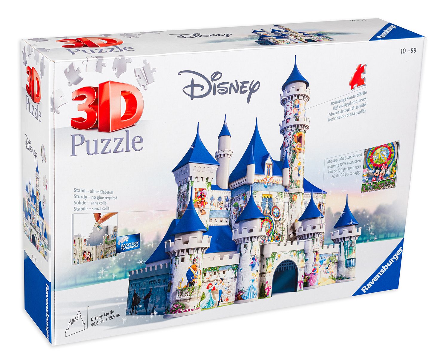 3D slagalica Ravensburger od 216 dijelova - Disneyjev dvorac | Ozone.hr
