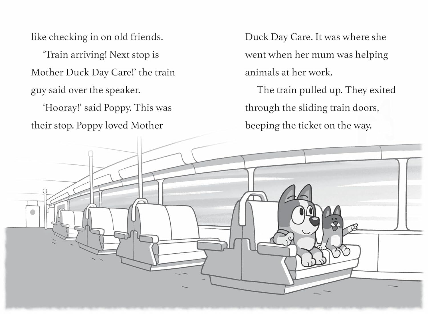 Bluey: Trains (An Illustrated Chapter Book) | Ozone.hr