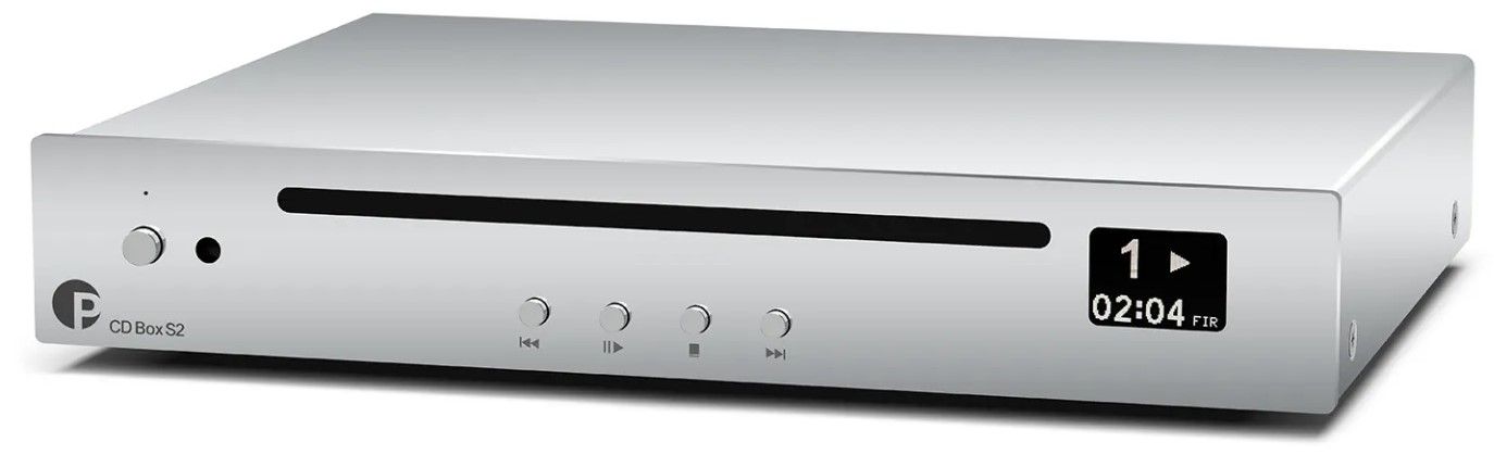 CD player Pro-Ject - CD Box S2, srebrnast | Ozone.hr