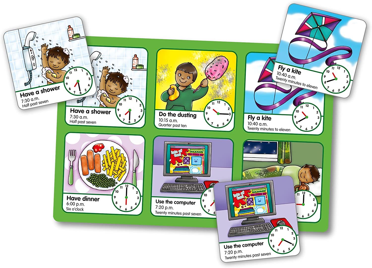 Dječja edukativna igra Orchard Toys – Reci koliko je sati | Ozone.hr