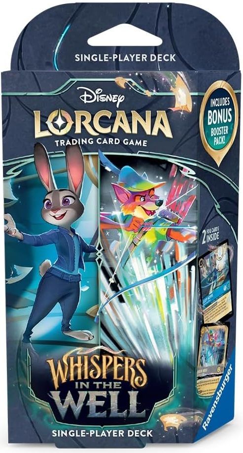 Disney Lorcana TCG: Whispers in the Well Starter Deck - Judy Hopps ...