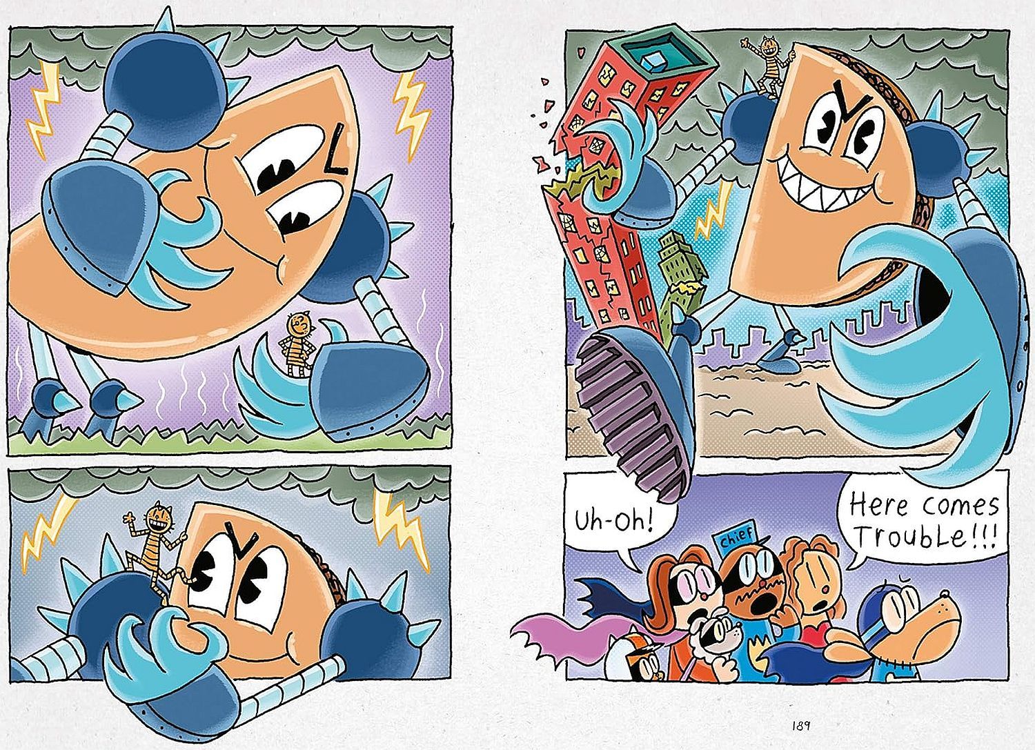 Dog Man, Vol. 4: Dog Man and Cat Kid (Paperback) | Ozone.hr