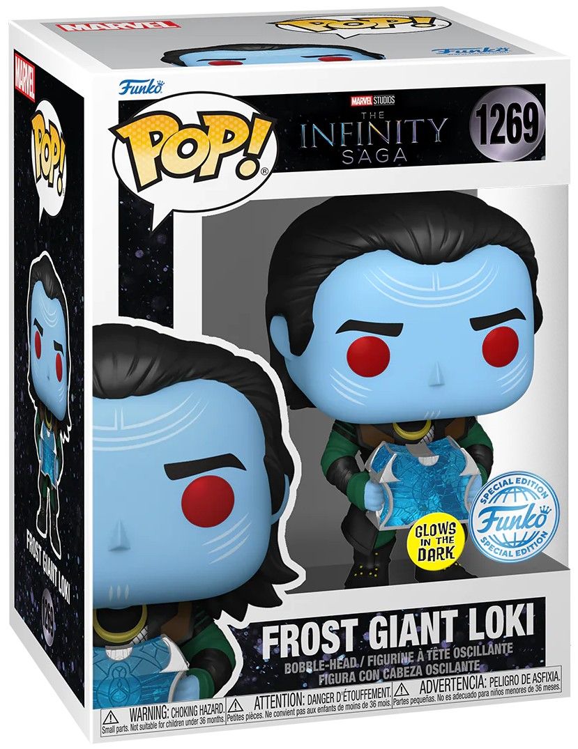 Figurica Funko POP! Marvel: The infinity Saga - Frost Giant Loki (Glows ...