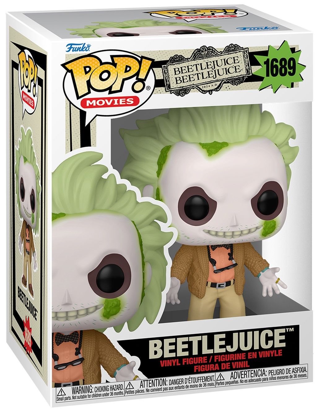 Figurica Funko POP! Movies: Beetlejuice Beetlejuice - Beetlejuice #1689 | Ozone.hr