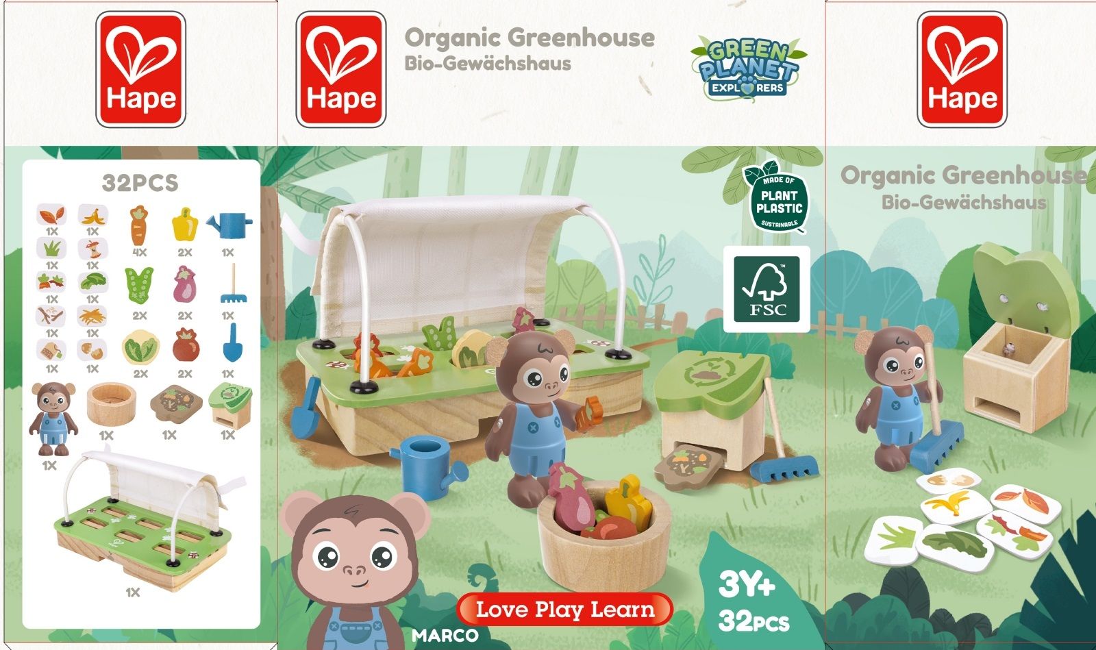 Set za igru HaPe International - Staklenik | Ozone.hr