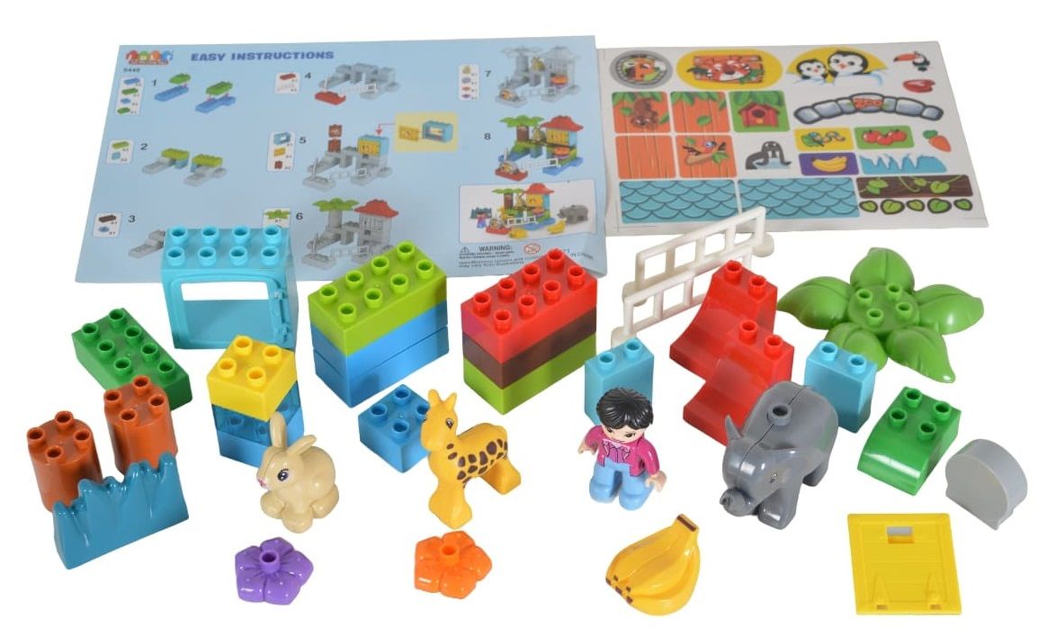 Konstruktor JDLT - Zoo, 32 dijela | Ozone.hr