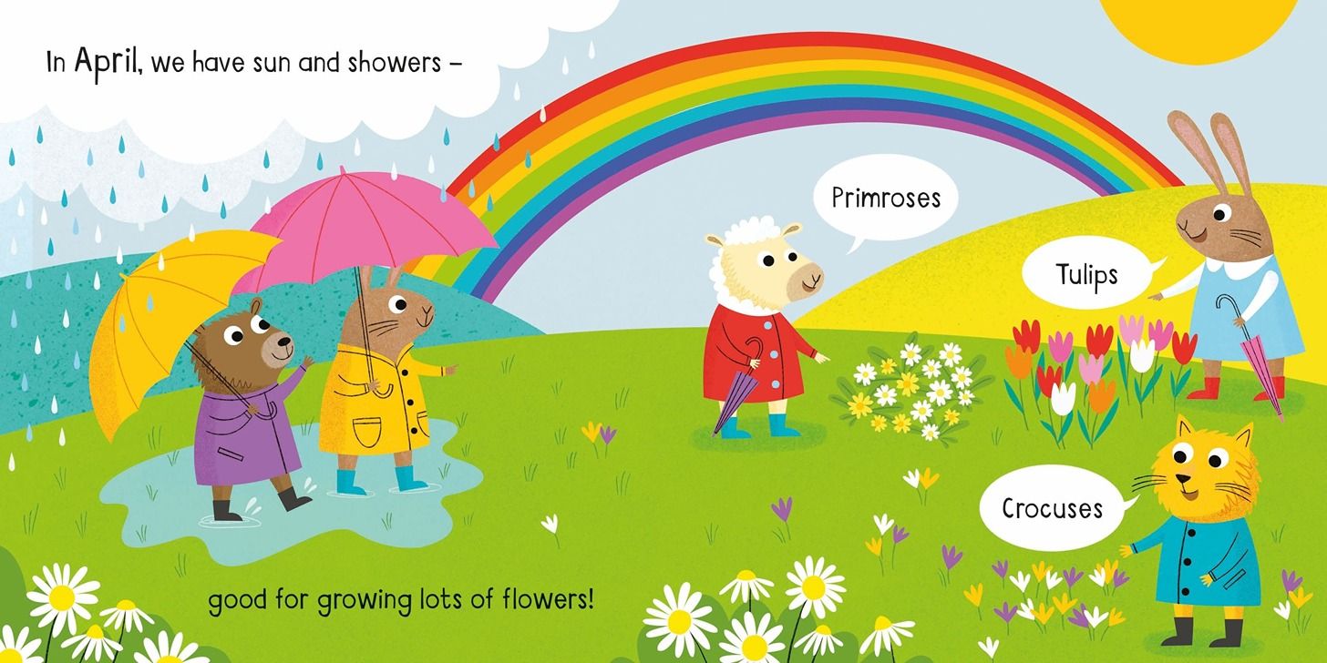 Little Board Books: Months of the Year | Ozone.hr