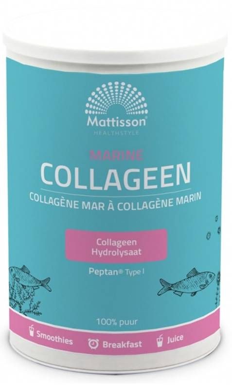 Marine Collagen Peptan Type I, 300 g, Mattisson Healthstyle | Ozone.hr