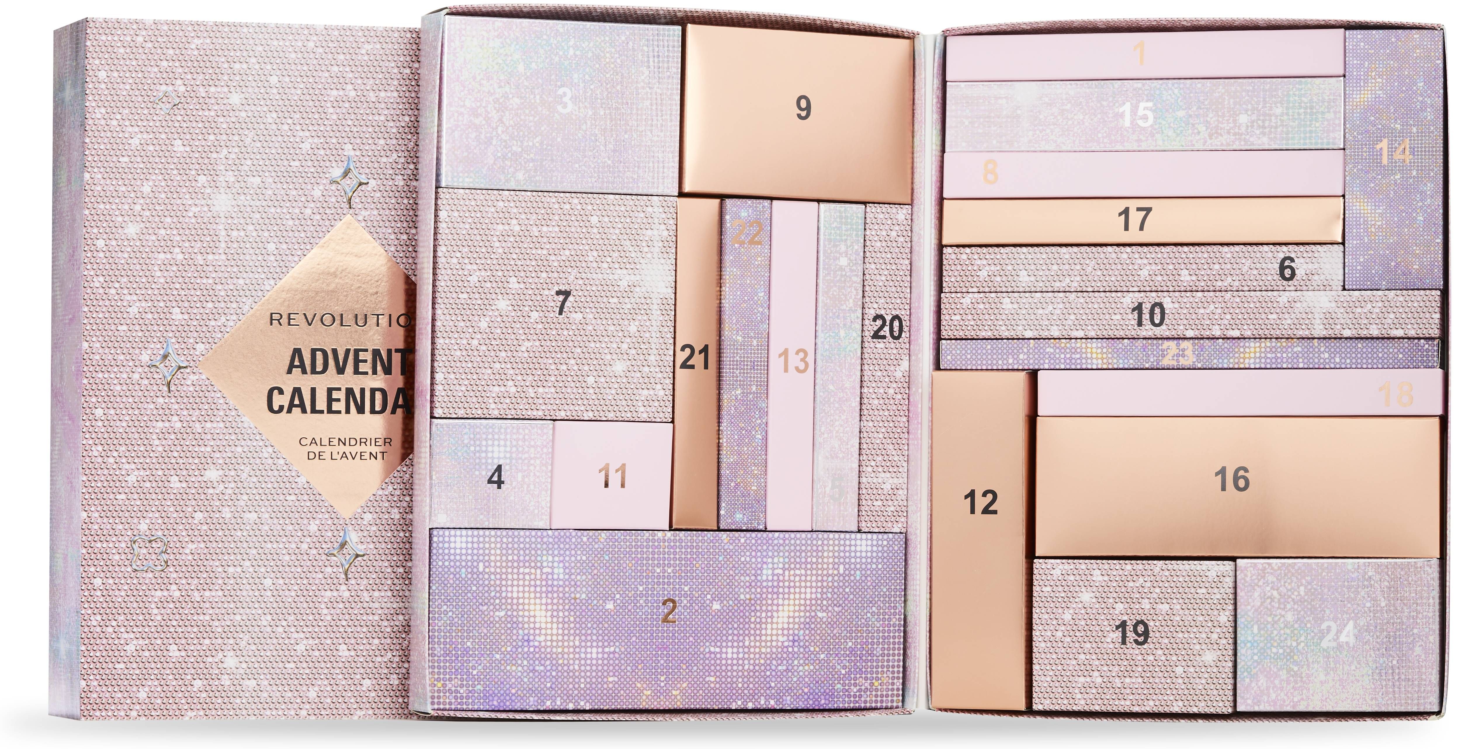 Makeup Revolution Adventski kalendar 2024, 24 dijela | Ozone.hr