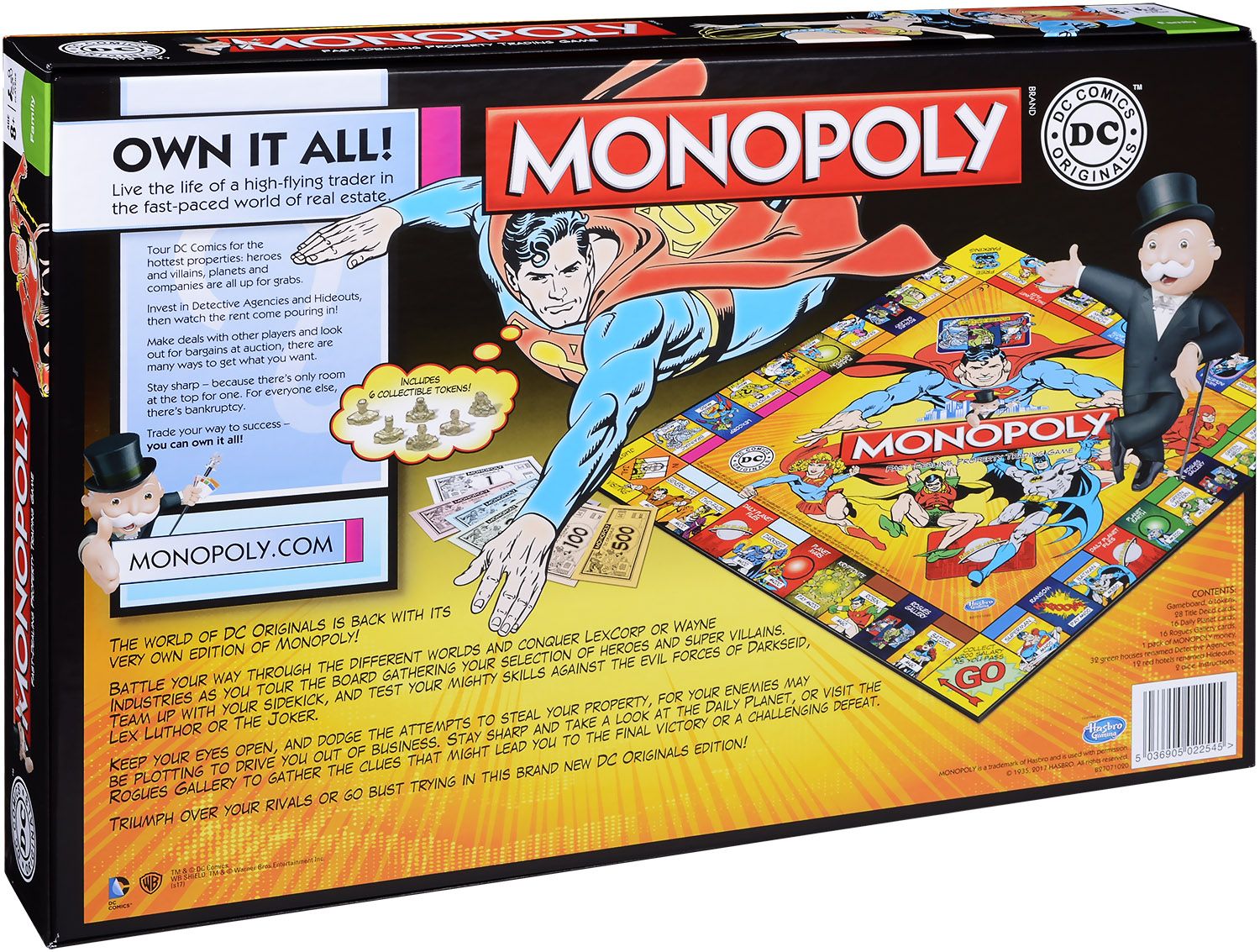 Društvena igra Hasbro Monopoly - DC Comics Originals | Ozone.hr