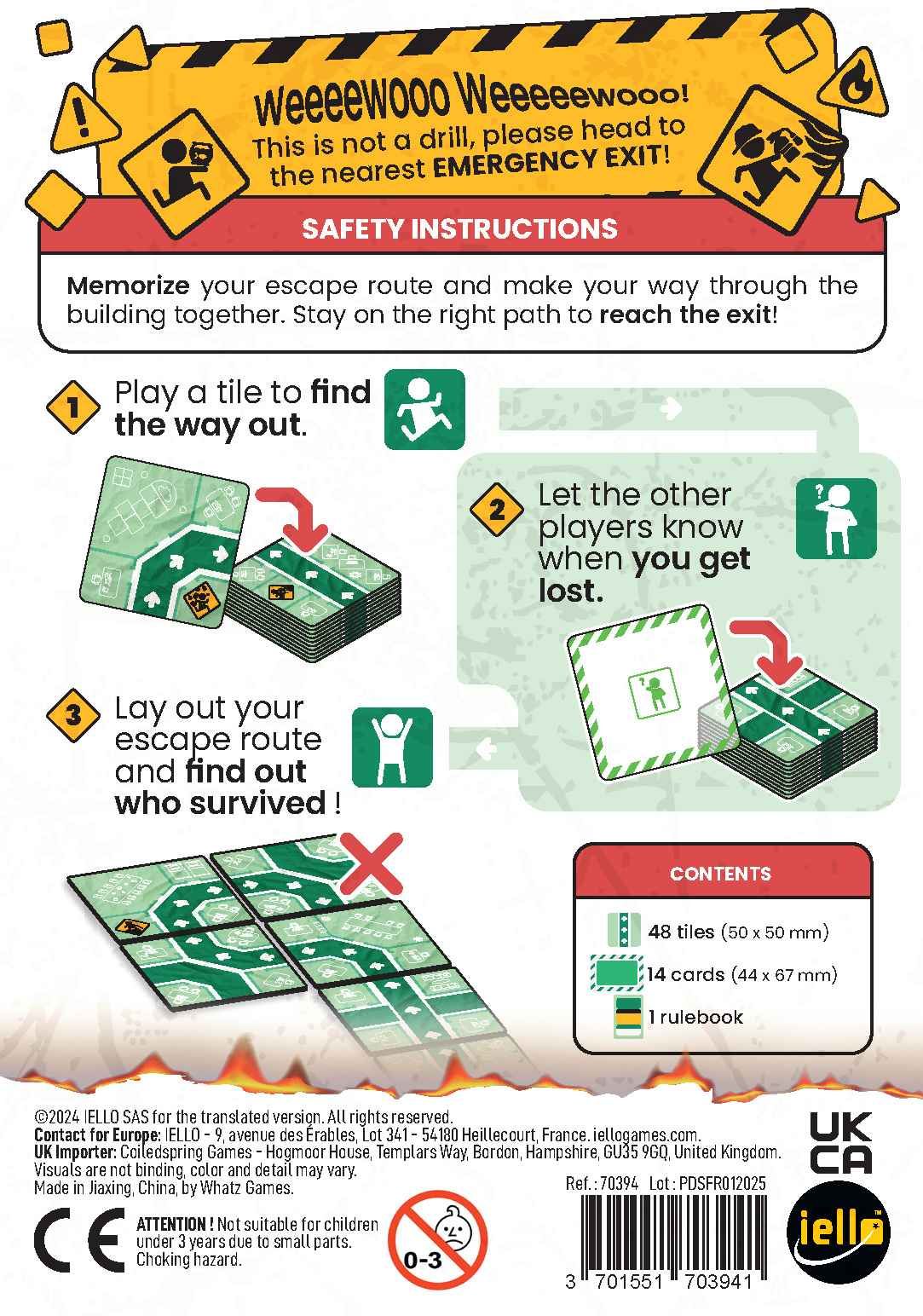 Društvena igra Emergency Exit Only - Obiteljska | Ozone.hr