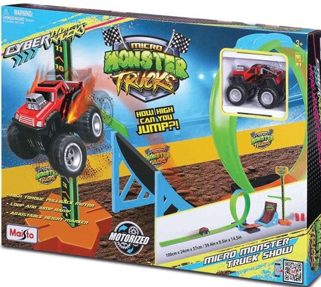 Staza Maisto Cyber Racers - Micro Monster Truck, s kolicima | Ozone.hr