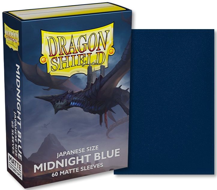Štitnici za kartice Dragon Shield Sleeves - Small Matte Midnight Blue ...