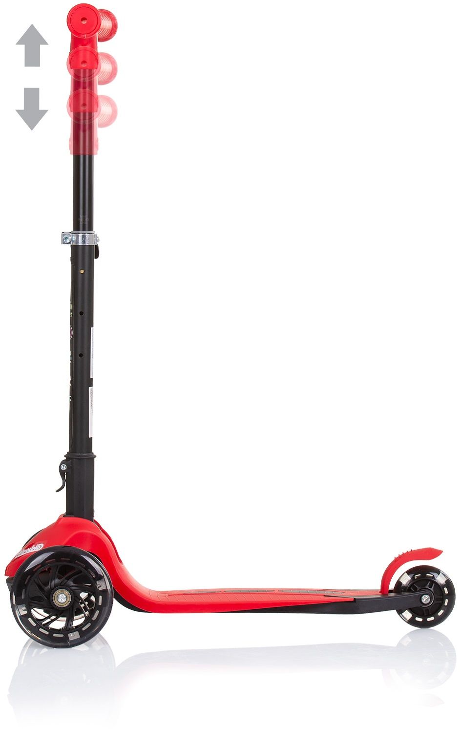 Sklopivi romobil Chipolino - Robby, crveni | Ozone.hr