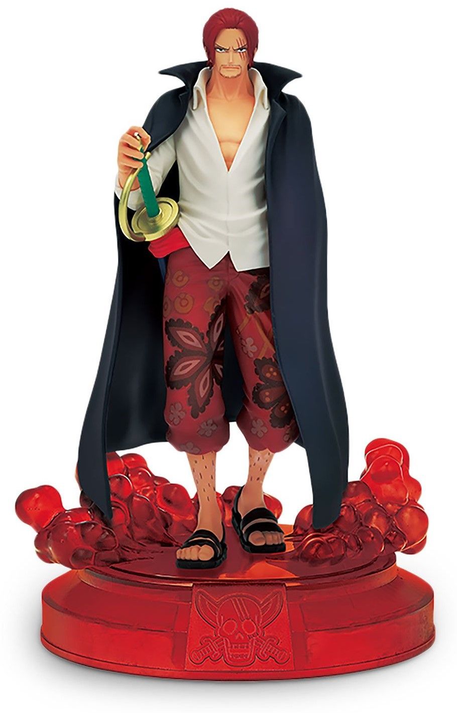 Kipić Banpresto Animation: One Piece - Shanks (The Shukko), 16 cm ...