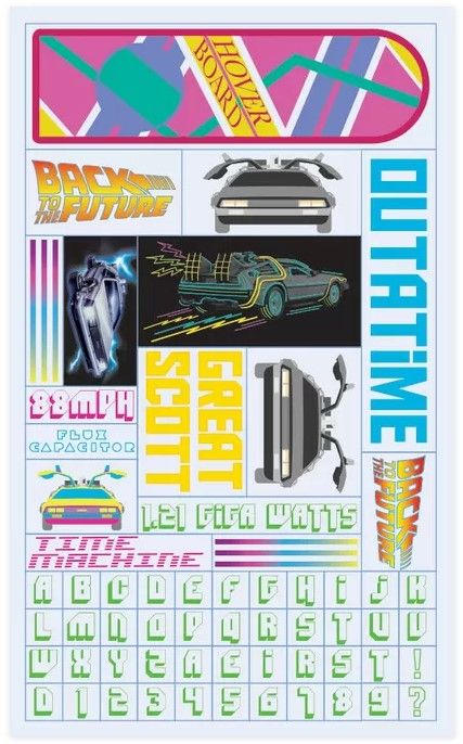 Rokovnik Pyramid Movies: Back to the Future - VHS, A5 format | Ozone.hr
