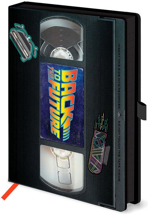 Rokovnik Pyramid Movies: Back to the Future - VHS, A5 format | Ozone.hr